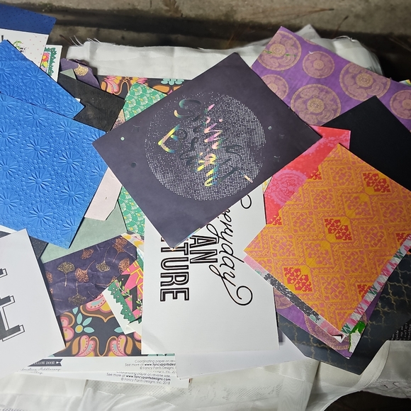 Art | Scrapbook Paper Lot | Poshmark